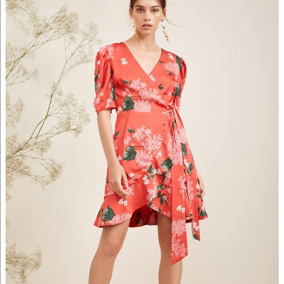 KEEPSAKE the Label | Dresses | Keepsake Floral Wrap Dress | Poshmark